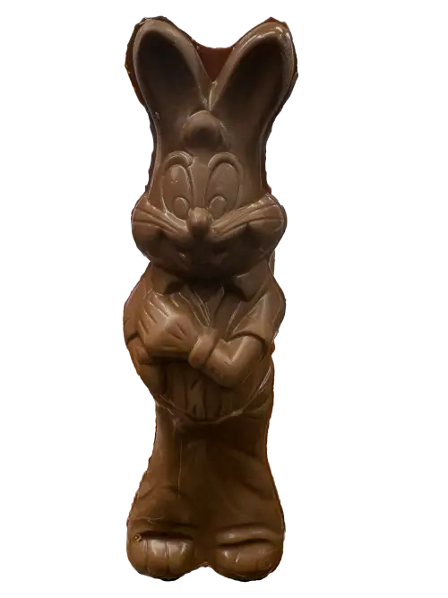 Phillip R. Rabbit from Lang's Chocolate made in either milk or dark